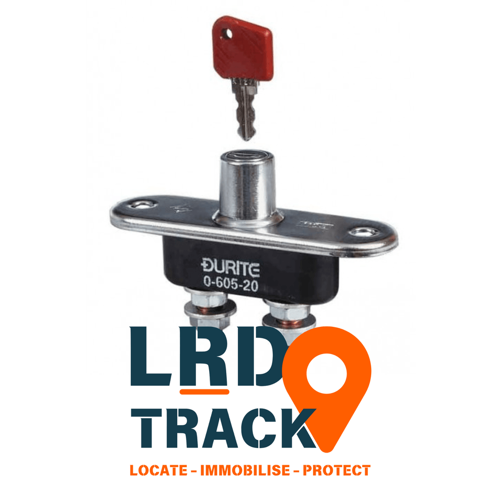 Battery Isolator Switch with Removable Key – 100A (24V) – 4WDrive